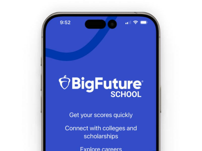 Introducing BigFuture School and Connections – SAT Suite | College Board